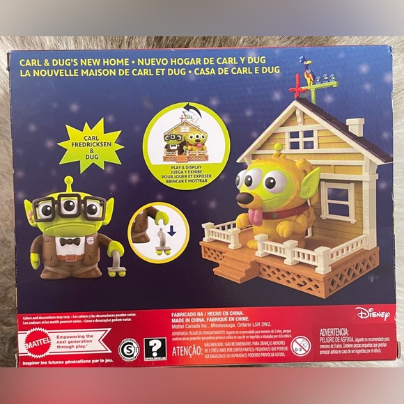 Disney | Toys | Nib Disney Pixar Dug Days Remix Up Toy Story Aliens ...